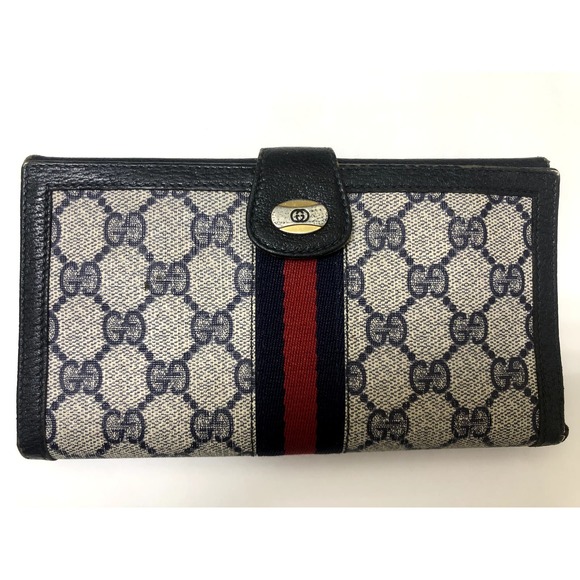 Gucci | Bags | Vintage Authentic Gucci Accessory Collection Trifold ...